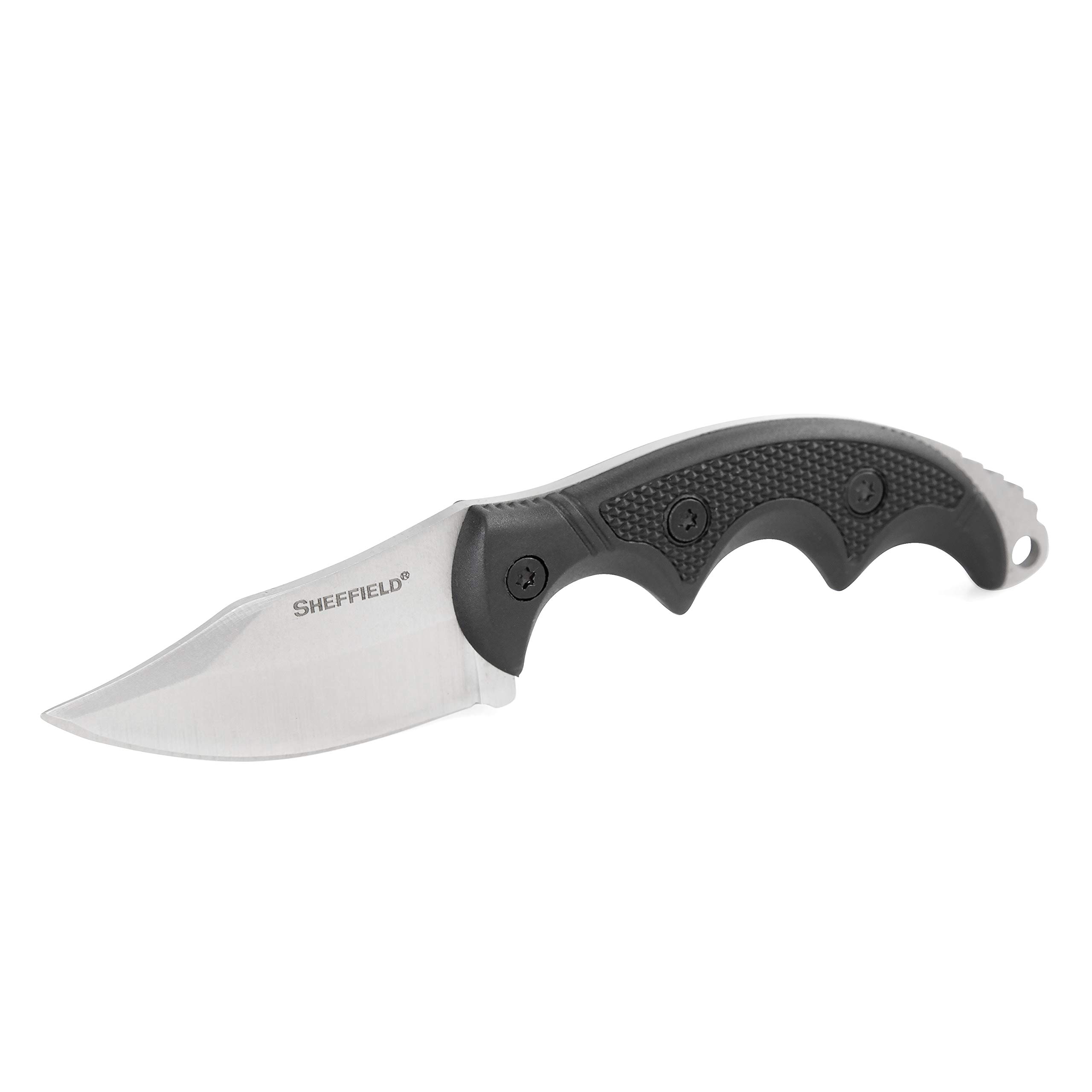 Sheffield 12152 Bolo 2.15 Inch Drop Point Fixed Blade Knife, Lightweight Neck Knife, Fixed Blade Knife Tactical, Fixed Blade Knife EDC