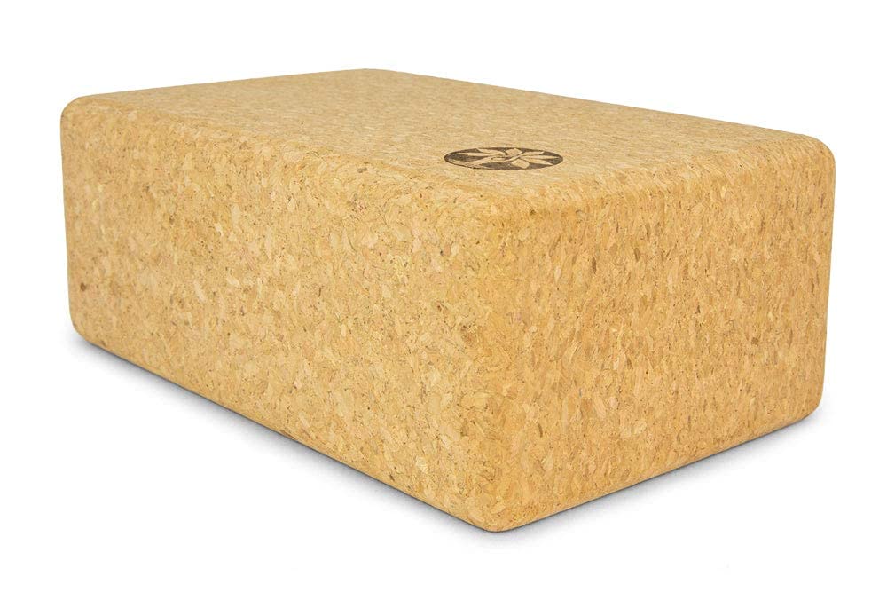 Yoloha Yoga Cork Yoga Block | 9" x 5.5"x 3.5" |Strong, Sustainable, Soft, Durable, Premium, Handmade, Moisture Resistant
