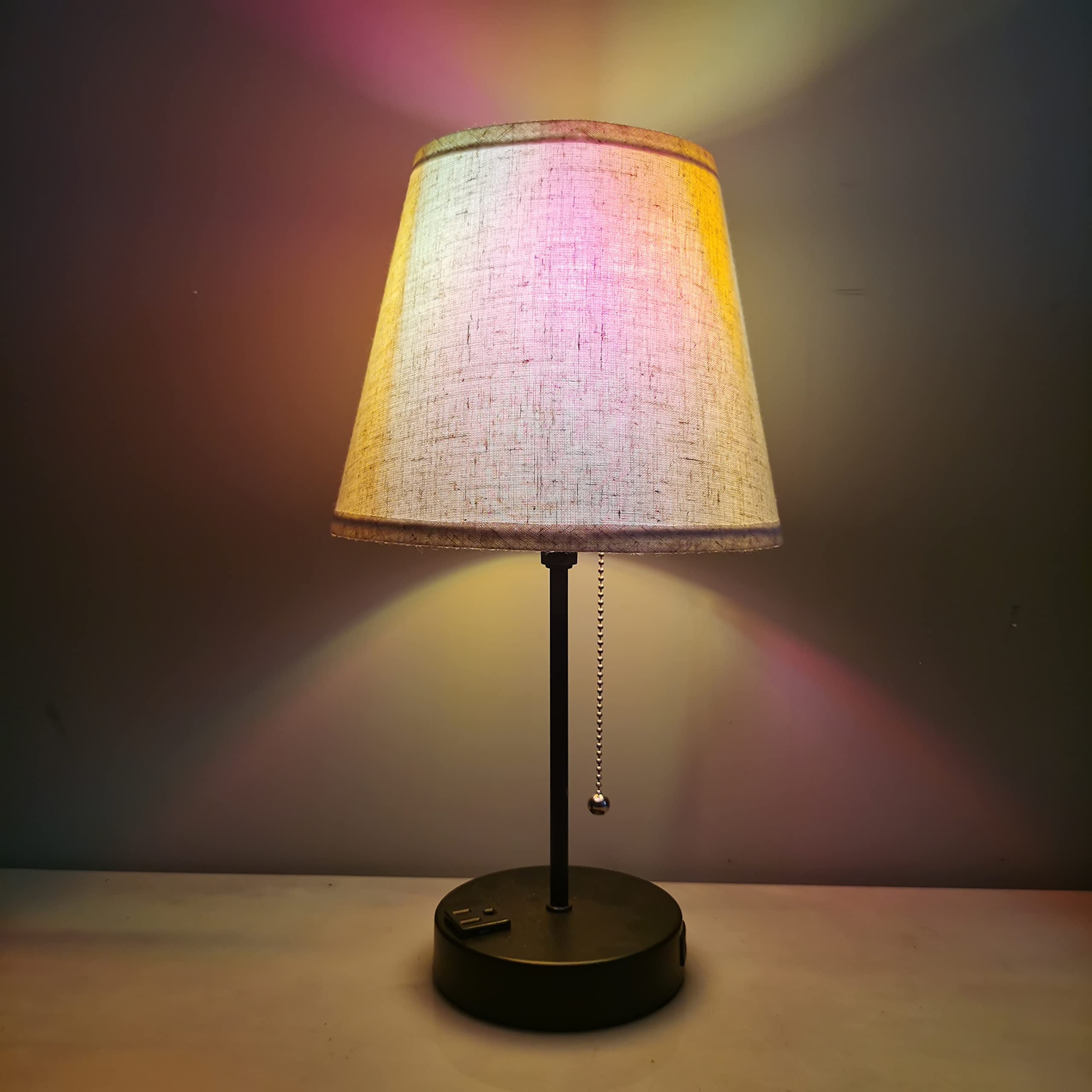 Tiffany CtrlCV Stained Glass Light Bulbs, Decorative T10(T30) Tubular Unique Edison 4W E26 Base Party Light Bulbs for Home, Room, Wall Sconces, Chandelier, Table Lamp, Floor Lamp, 3 Pack.