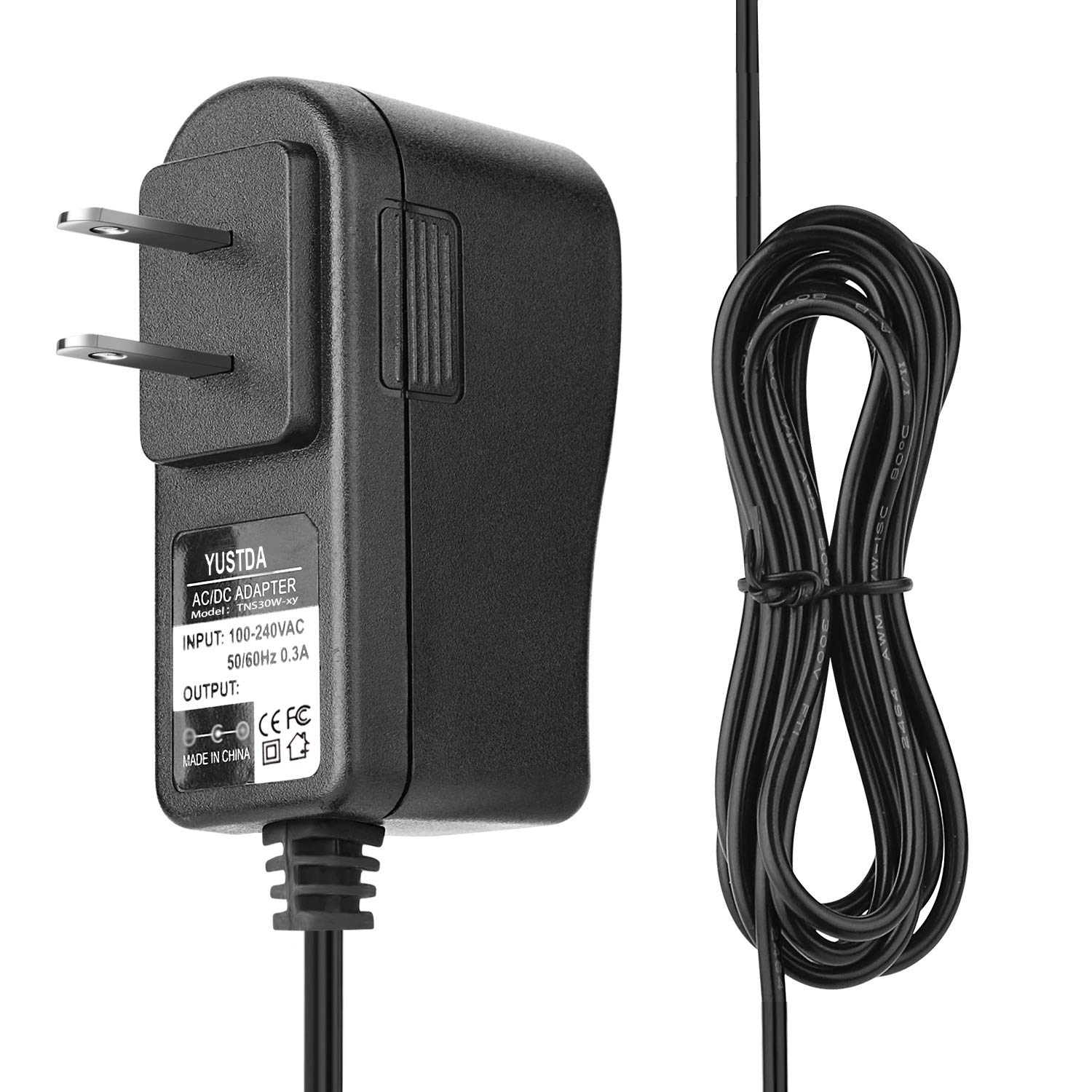 YUSTDA AC/DC Adapter for Yaman no!no! No No Hair Removal STA140P STA-140D Ya-Man Power Supply Cord Cable PS Charger Input: 100V - 120V AC - 240 VAC 50/60Hz Worldwide Voltage Use Mains PSU