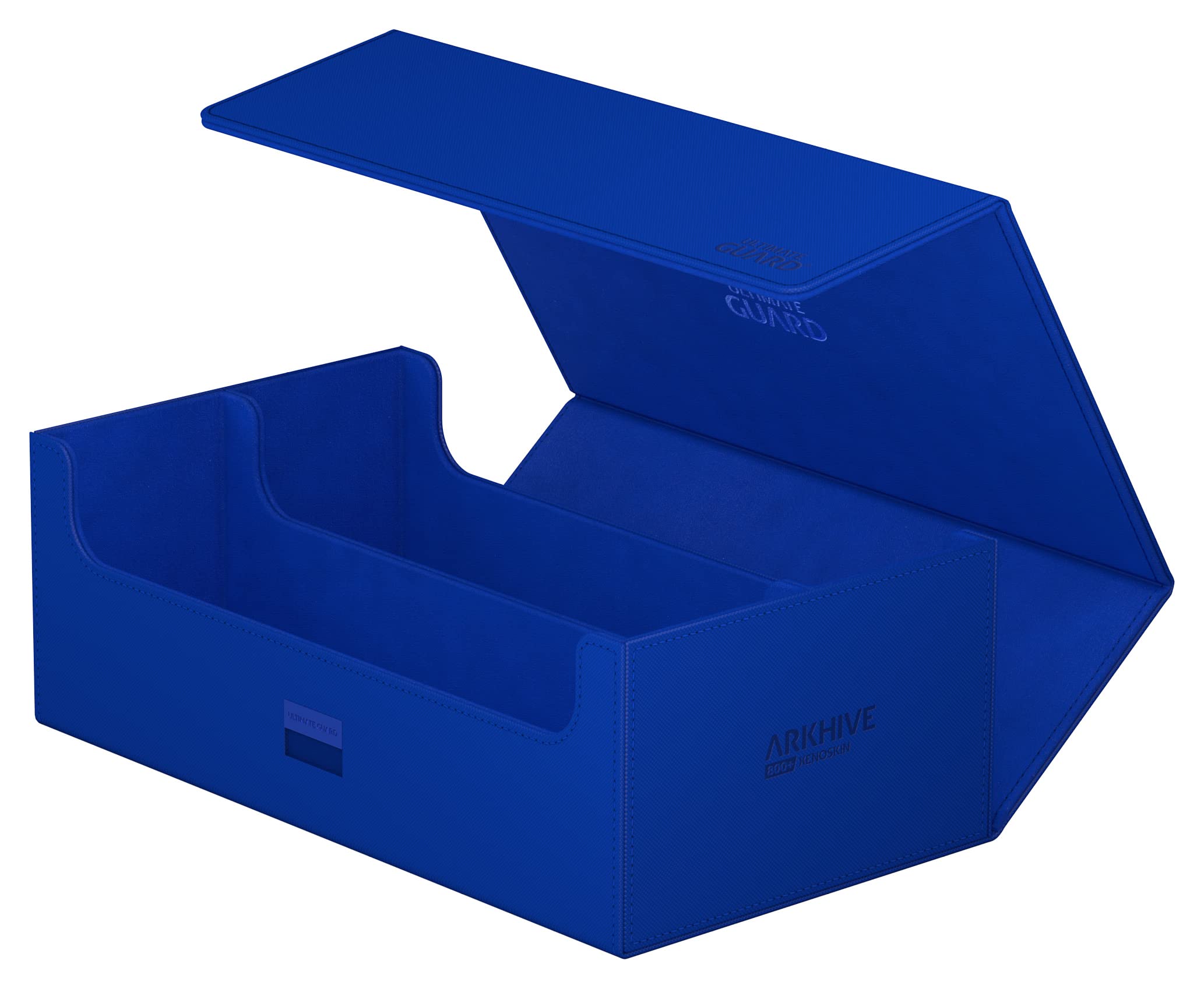 Ultimate Guard Arkhive 800+, Deck Case for 800 Double-Sleeved TCG Cards, Blue, Compatible with Boulders, Magnetic Closure & Microfiber Inner Lining