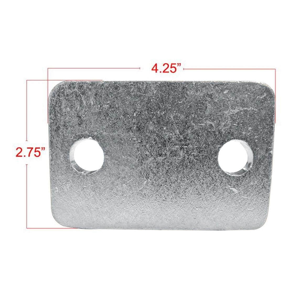 Titan Attachments Bolt-On Grab Hook 5/16" 3 lb. Fits 5/16" Chains Plated Finish