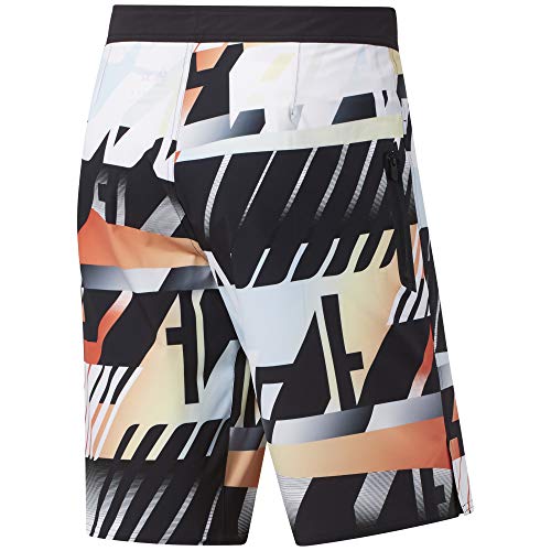 Reebok CrossFit Epic Cord lock- Amrap Shorts, Vivid Orange, 32"