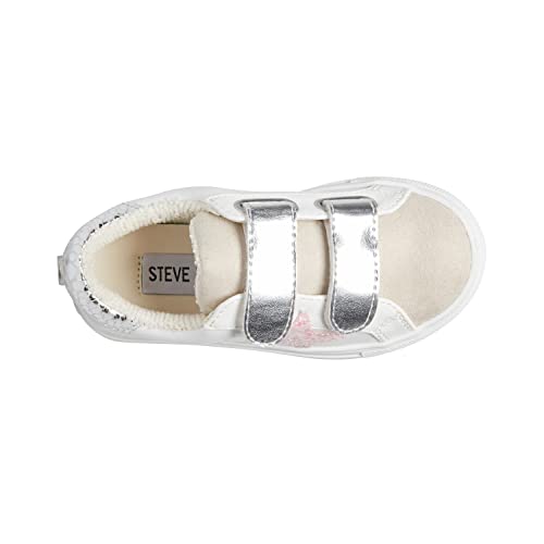 Steve Madden Girl's Rezume (Toddler/Little Kid) White Multi 11 Little Kid M