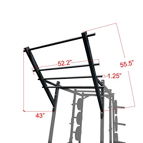 Titan Fitness Flying Ladder Pull-Up Chin Up Bar For Power Racks