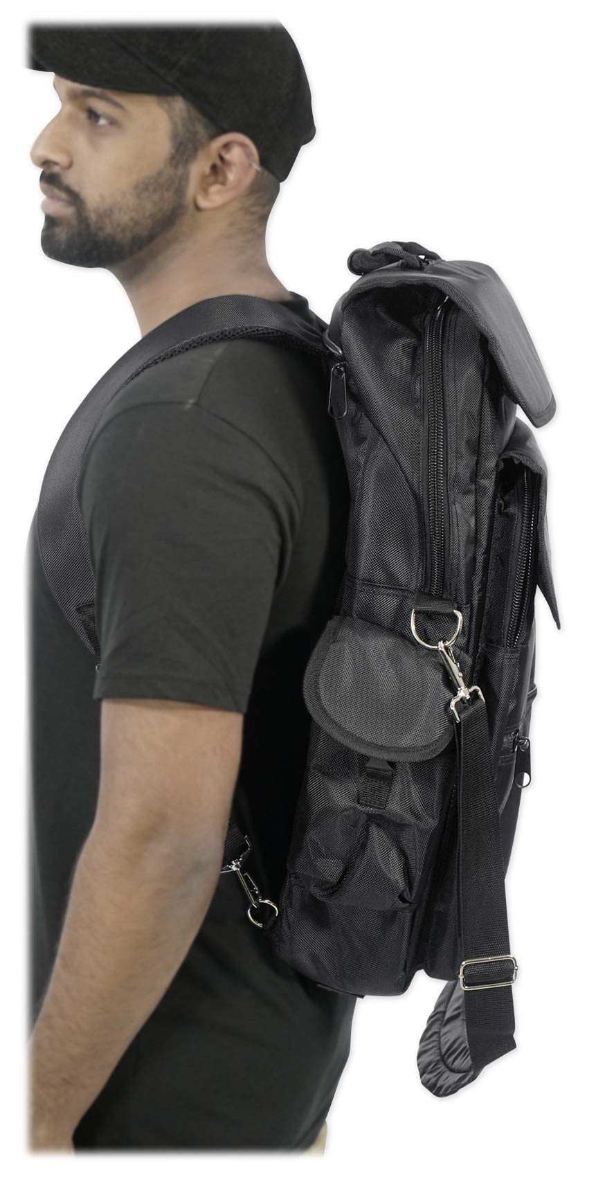 Rockville 25-Key Case Soft Carry Bag Backpack For Impulse+Launchkey 25 Keyboards
