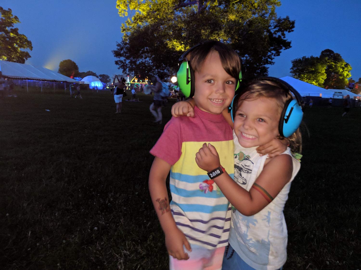 Walker's Youth Children’s Low Profile Lightweight Padded Headband Adjustable Folding Noise-Reducing Hearing Protection Earmuffs, Highlighter Yellow