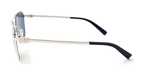 Sunglasses Salvatore Ferragamo SF 158 S 045 Silver/Light Blue