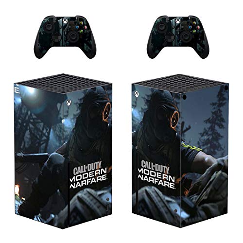 X-box-Series-X Skin Set Vinyl Decal Skin Stickers Protective for X-box-Series-X Console Kinect 2 Controllers - FPS GAME SERIES (only fit X-box-Series-X )