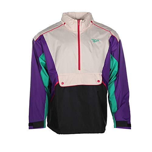 Reebok Trail Jacket, Regal Purple/Buff, Medium