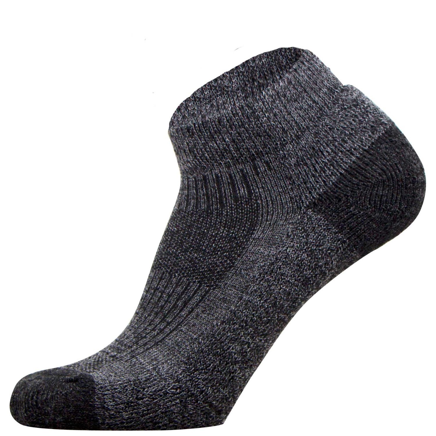 Pure Athlete Walking Socks - Comfortable Padded Walking Socks - Use for Jogging, Running, Working Out (White, Large)