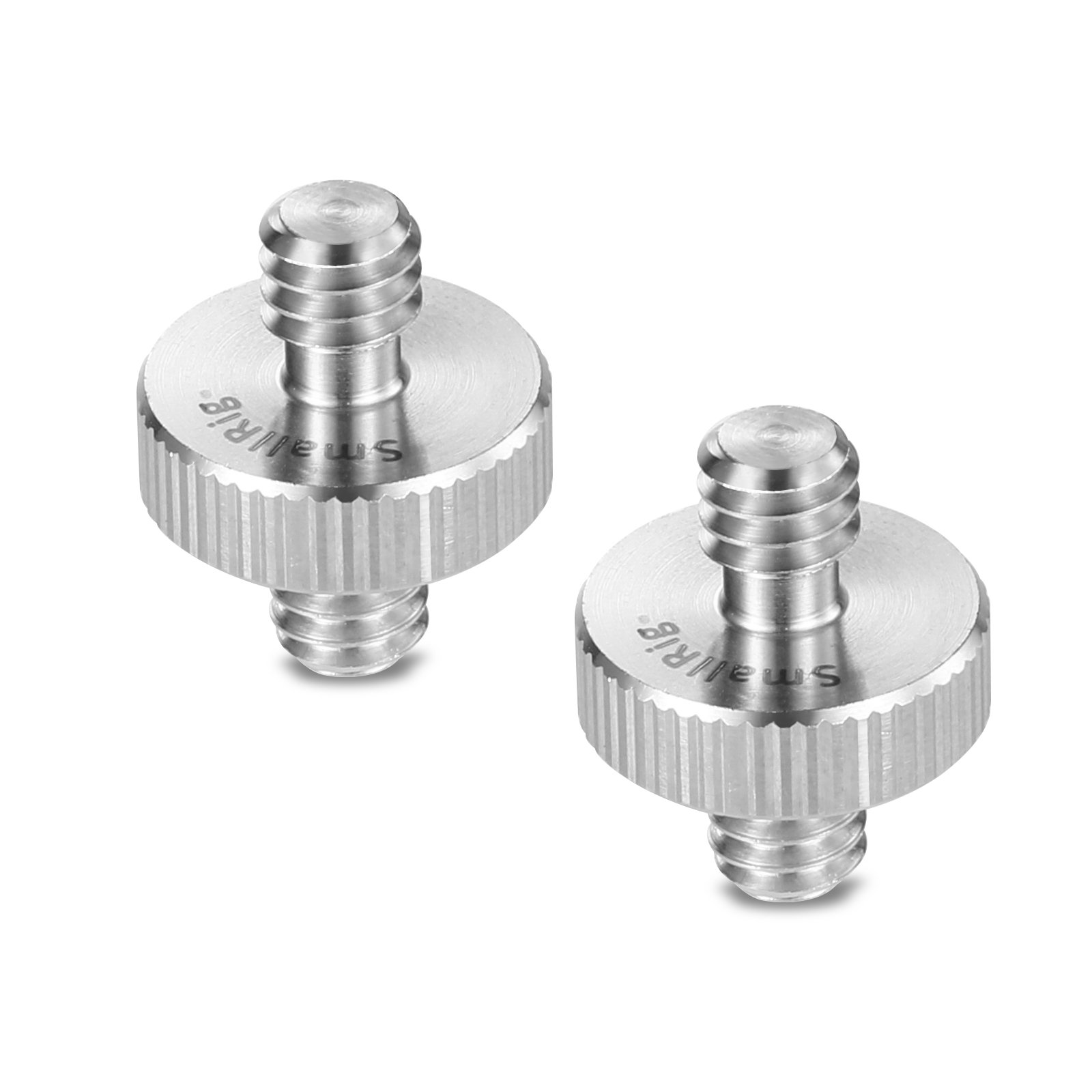 SMALLRIG 1/4 Male to 1/4 Male Threaded Screw Adapter (2PCS) - 828