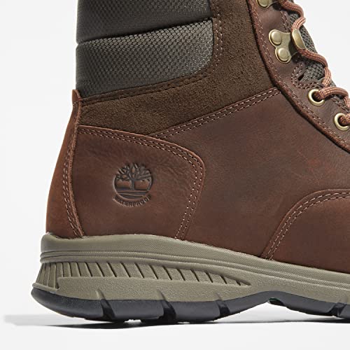 Timberland Men's Hiking Boot, Dark Brown Nubuck, 9
