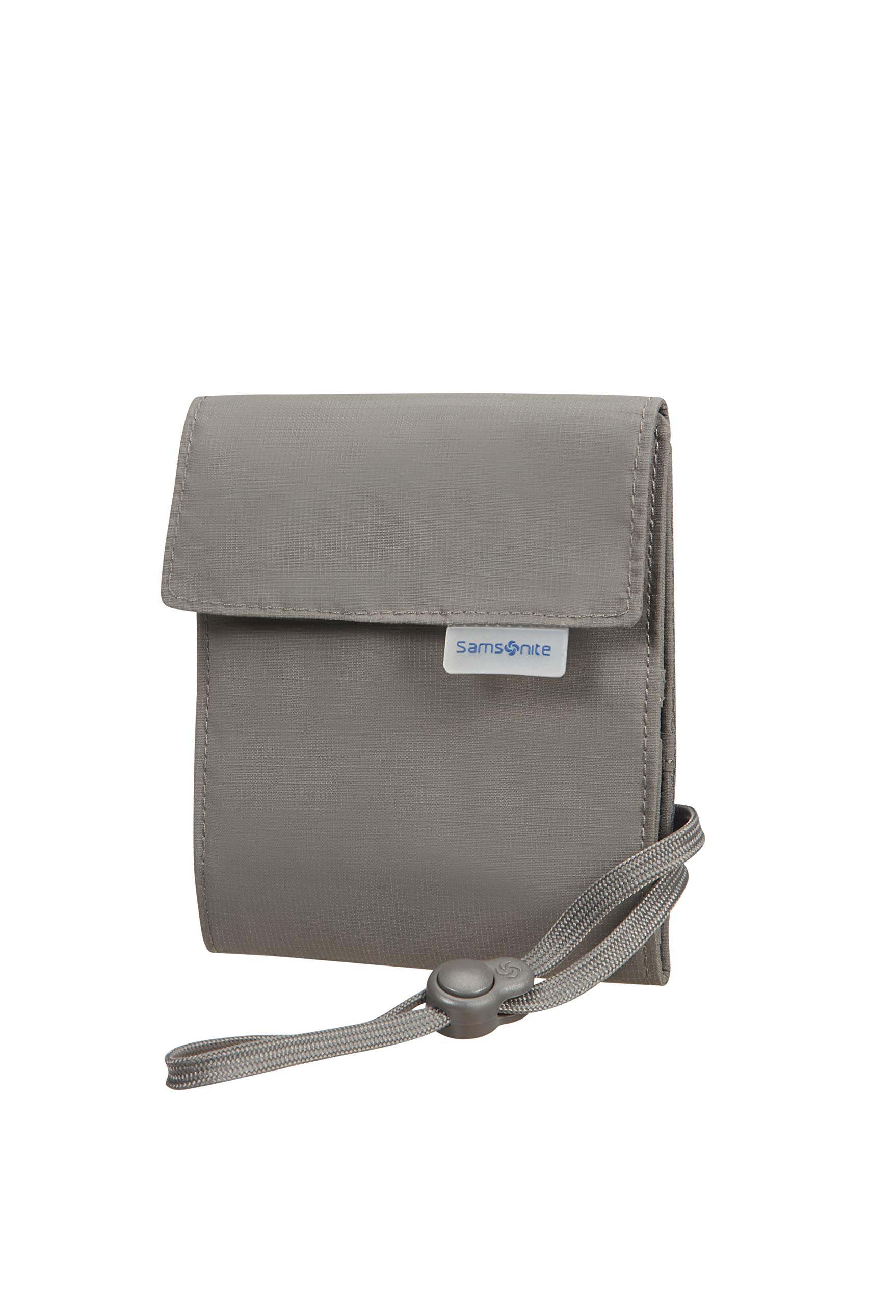 Samsonite Multi-Pocket Neck Pouch, Grey (Eclipse Grey), 34 Centimeters