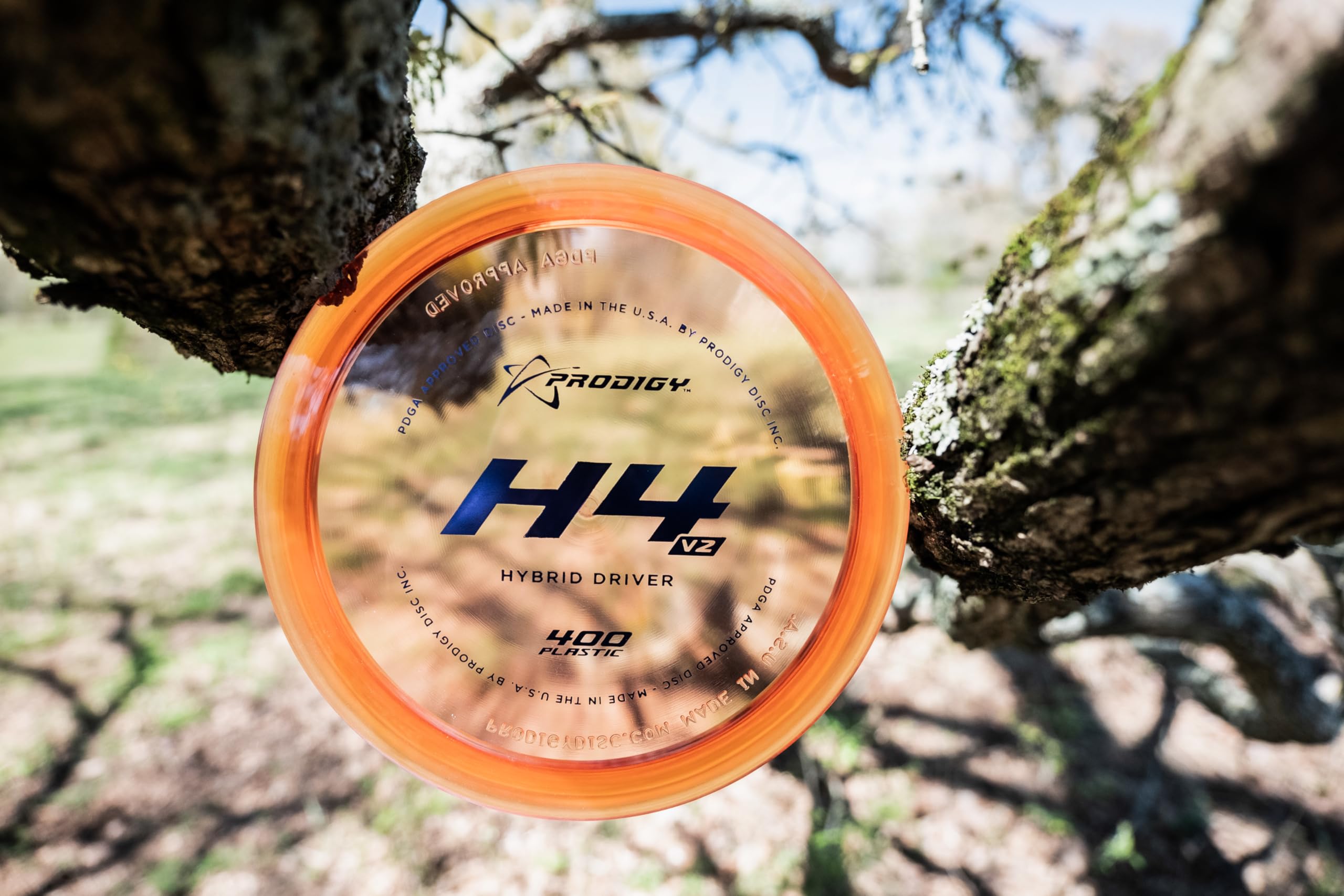 Prodigy Disc 400 H4 V2 | Understable Hybrid Disc Golf Driver | Slightly Understable for Maximum Distance & Straight Flight | Very Durable 400 Plastic | Colors May Vary