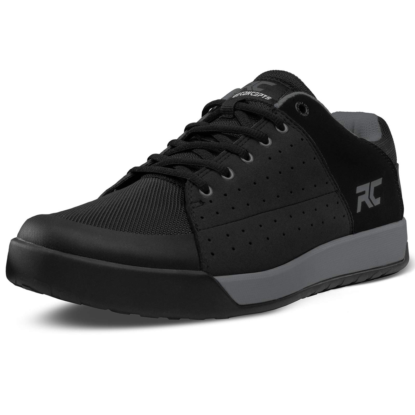 Ride Concepts Men's Vice Bike Shoe Charcoal/Black, 10 M US