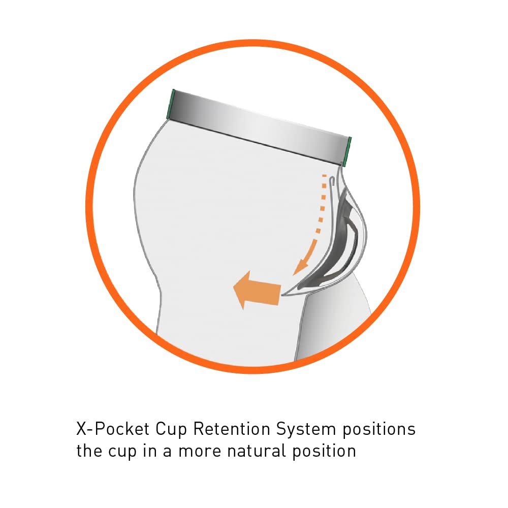 Shock Doctor Boy's Core Brief With BioFlex Athletic Cup, Moisture Wicking Vented Protection, Youth Sizes White