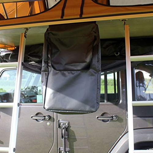 Tuff Stuff Overland Shoe Storage Bag for Roof Top Tents Stuff Overland, Gray/Black, TS-SBAG-Shoe