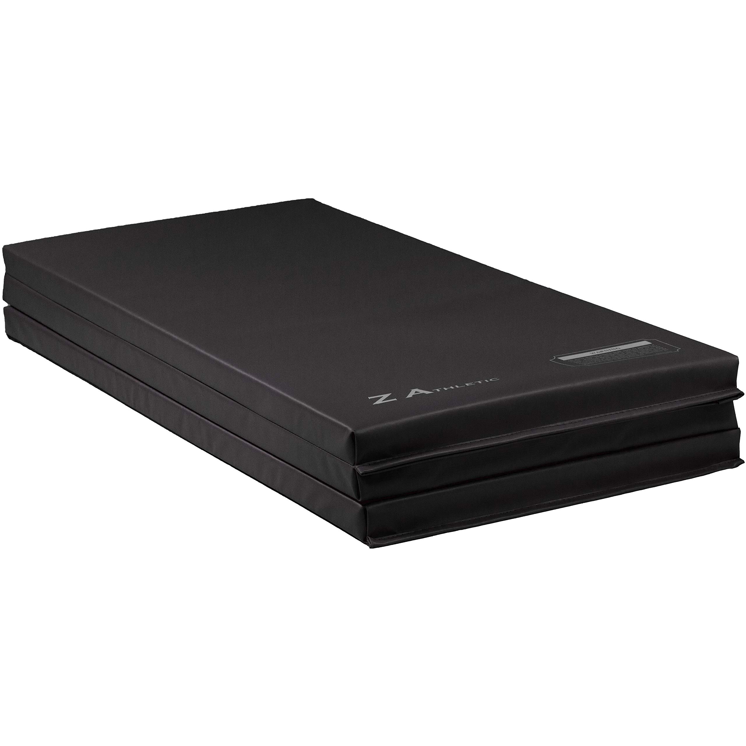 Z Athletic Folding Mat for Gymnastics and Tumbling, 4 Ft x 6 Ft x 2 In