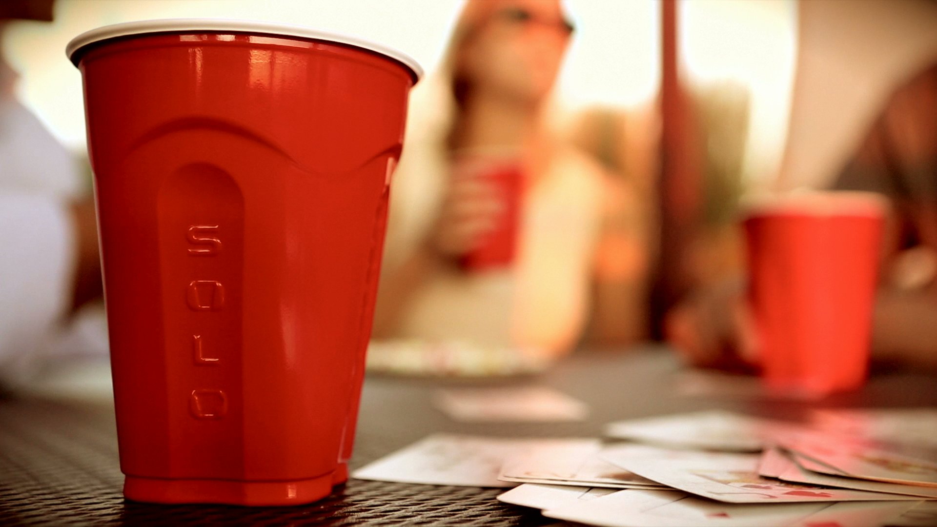 Solo Cup Company Red Party 18oz Plastic Cups, 6-packs of 30ct (180 total cups)