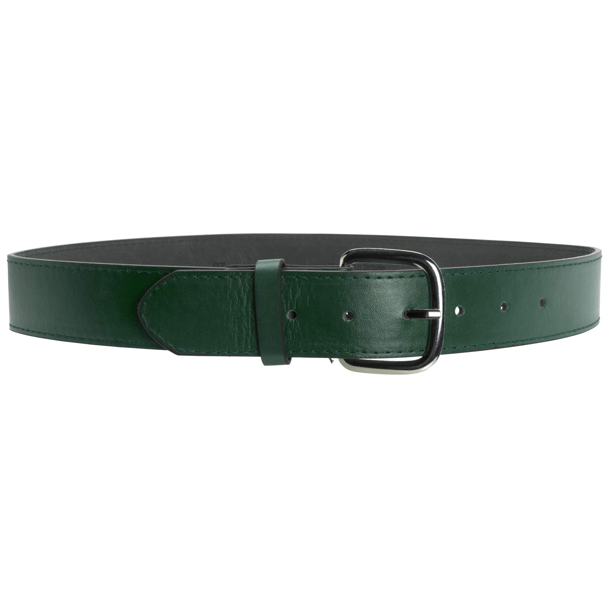 Schutt Sports Synthetic Leather Baseball and Softball Uniform Belt, Dark Green, 2X-Large
