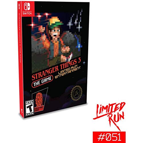 Stranger Things 3: The Game - Collector's Edition - Limited Run #051 - Nintendo Switch
