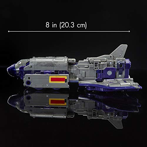 Transformers Toys Generations War for Cybertron Leader Wfc-S51 Astrotrain Triple Changer Action Figure - Kids Ages 8 & Up, 7"