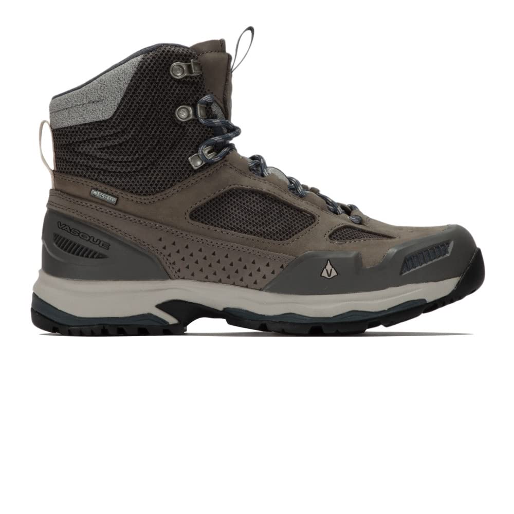 Vasque Women's Breeze at-Mid GTX Goretex Waterproof Hiking Boot, Gargoy/Dark Slate, 9