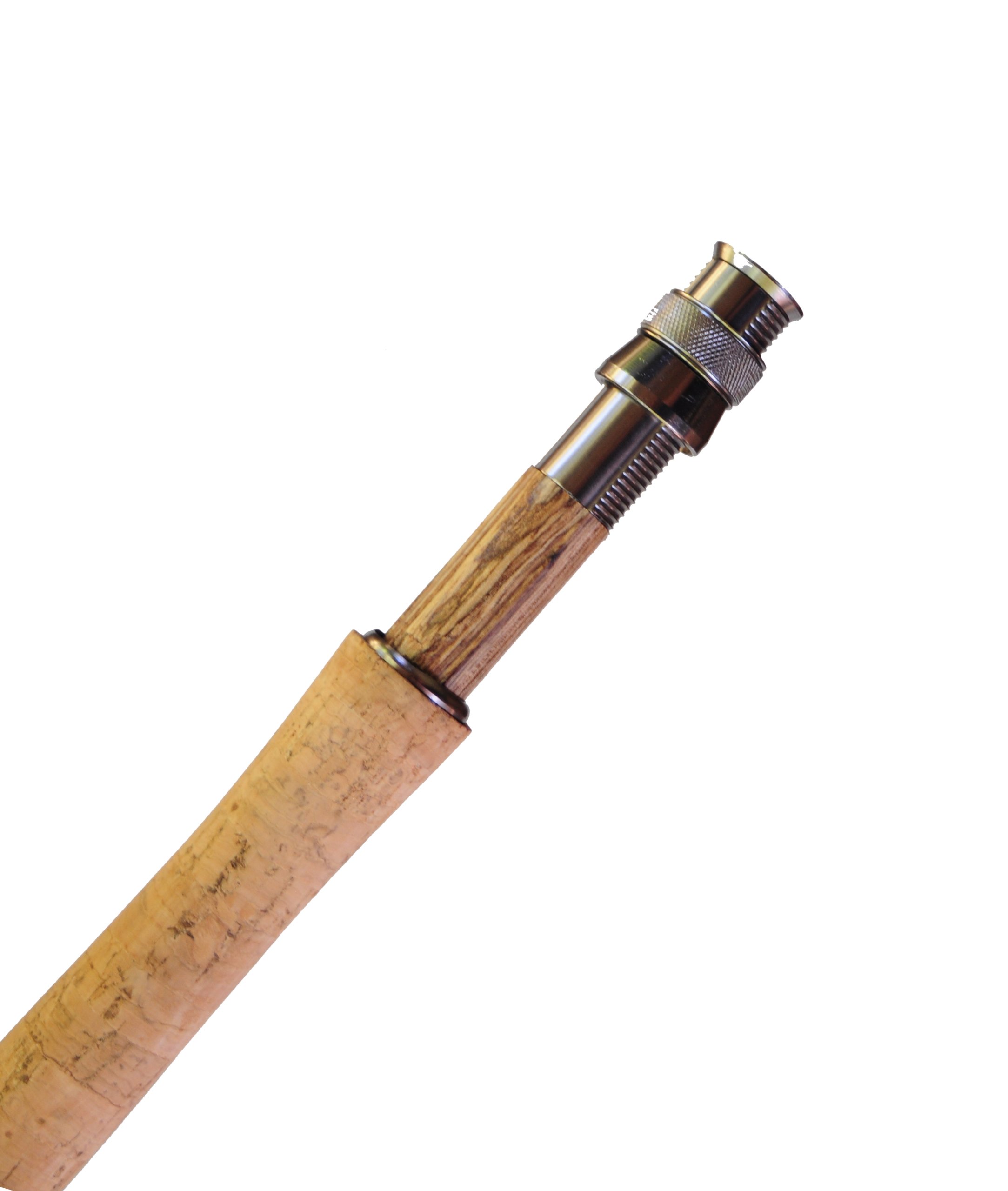 SANTIAM FISHING RODS Travel Fly Rod 7 Piece 9' 3/4 Line WT Graphite Fly Rod/Reel/Line Combo Includes 8 Popular Flies with Deluxe Fly Box, 2 Tapered Leaders,line Clipper, and Dry Fly floatant