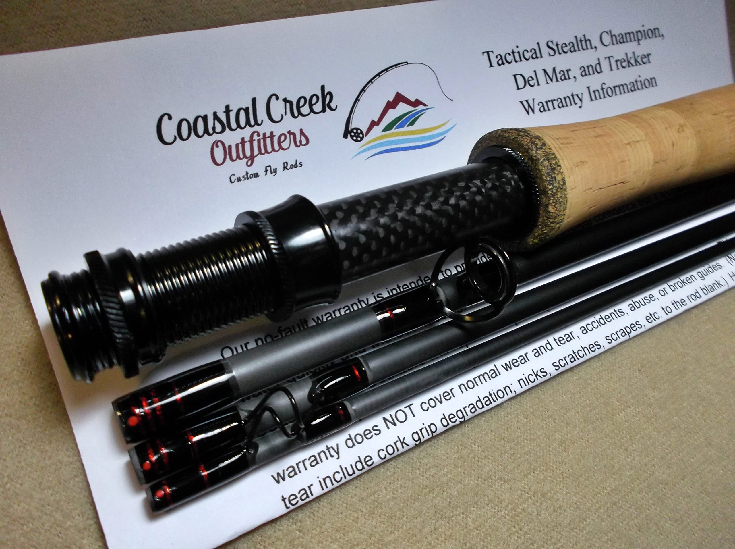 Tactical Stealth Fly Rod, 5 Weight, 9 Foot