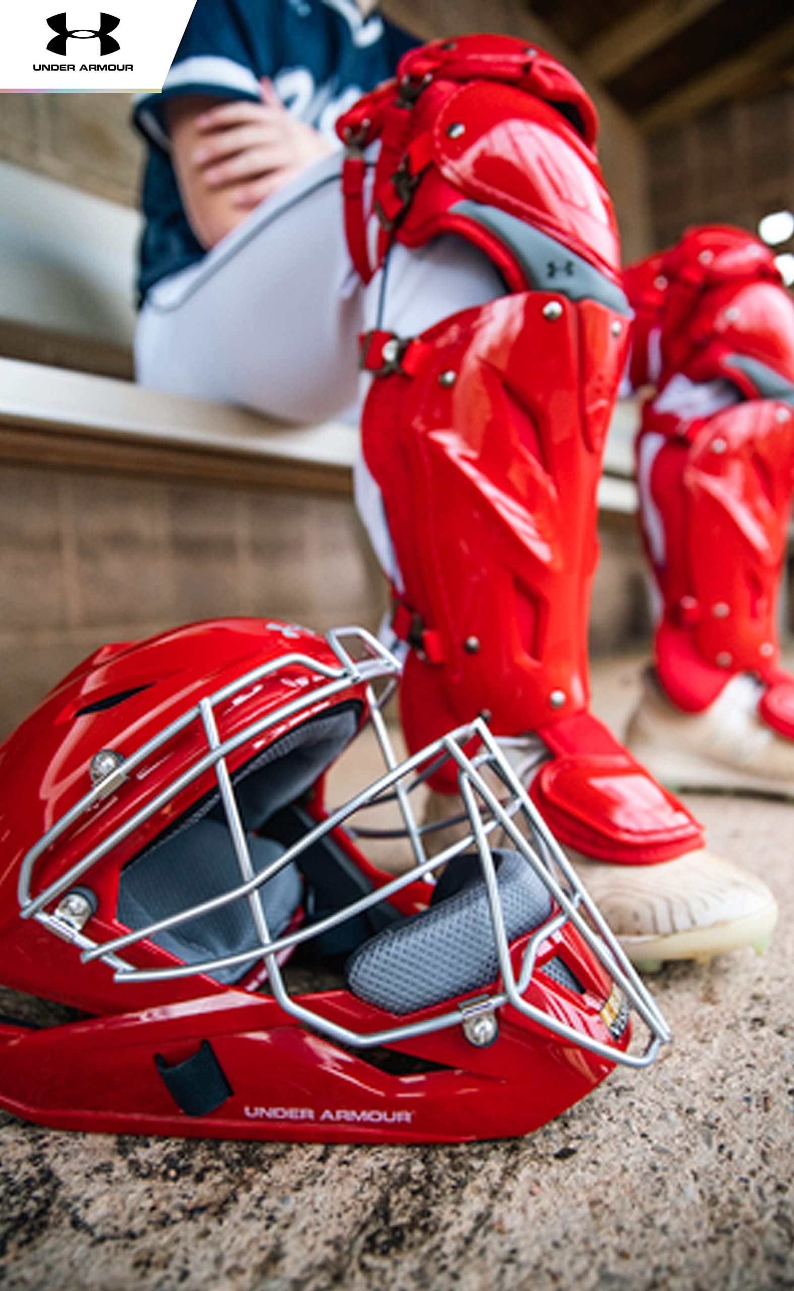Under Armour UACKCC4-SRPSC UA Pro Series/Catching Kit/Senior/Ages 12-16 UAhg3A / UAcpcc4-Srp / UAlg4-Srp Meets Nocsae Chest Protector Standard (Nd200) SC