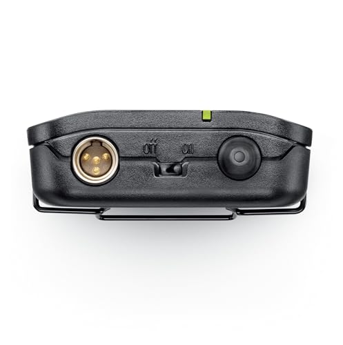 Shure BLX14/CVL UHF Wireless Microphone System - Perfect for Interviews, Presentations, Theater - 14-Hour Battery Life, 300 ft Range | includes CVL Lavalier Mic, Single Channel Receiver | H10 Band