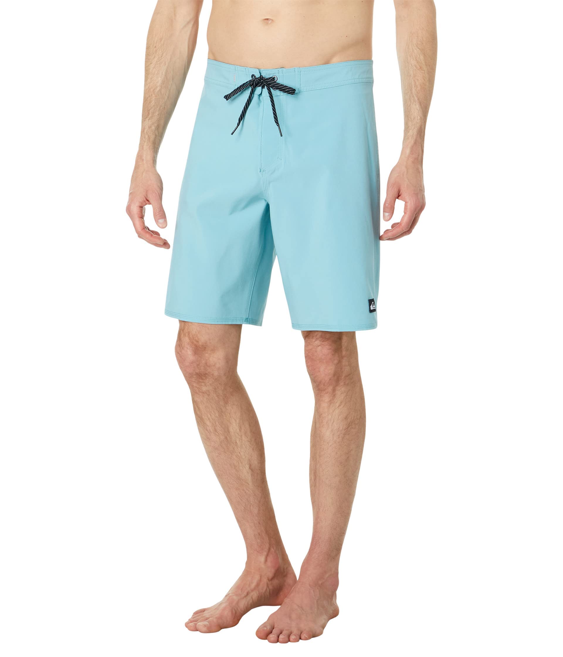 Quiksilver Men's Standard Surfsilk Kaimana 20 Boardshort Swim Trunk Bathing Suit, Cameo Blue, 33