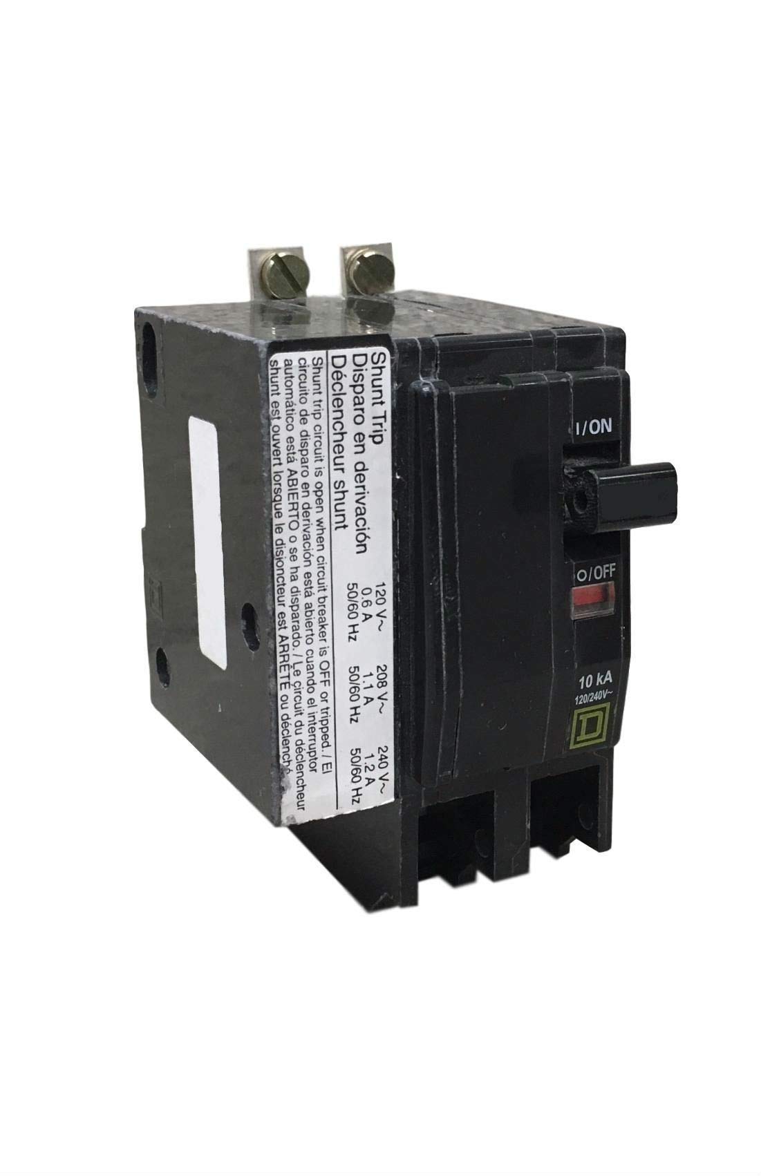 SCHNEIDER ELECTRIC Miniature 120/240-Volt 90-Amp QOB2901021 Molded Case Circuit Breaker 600V 80A