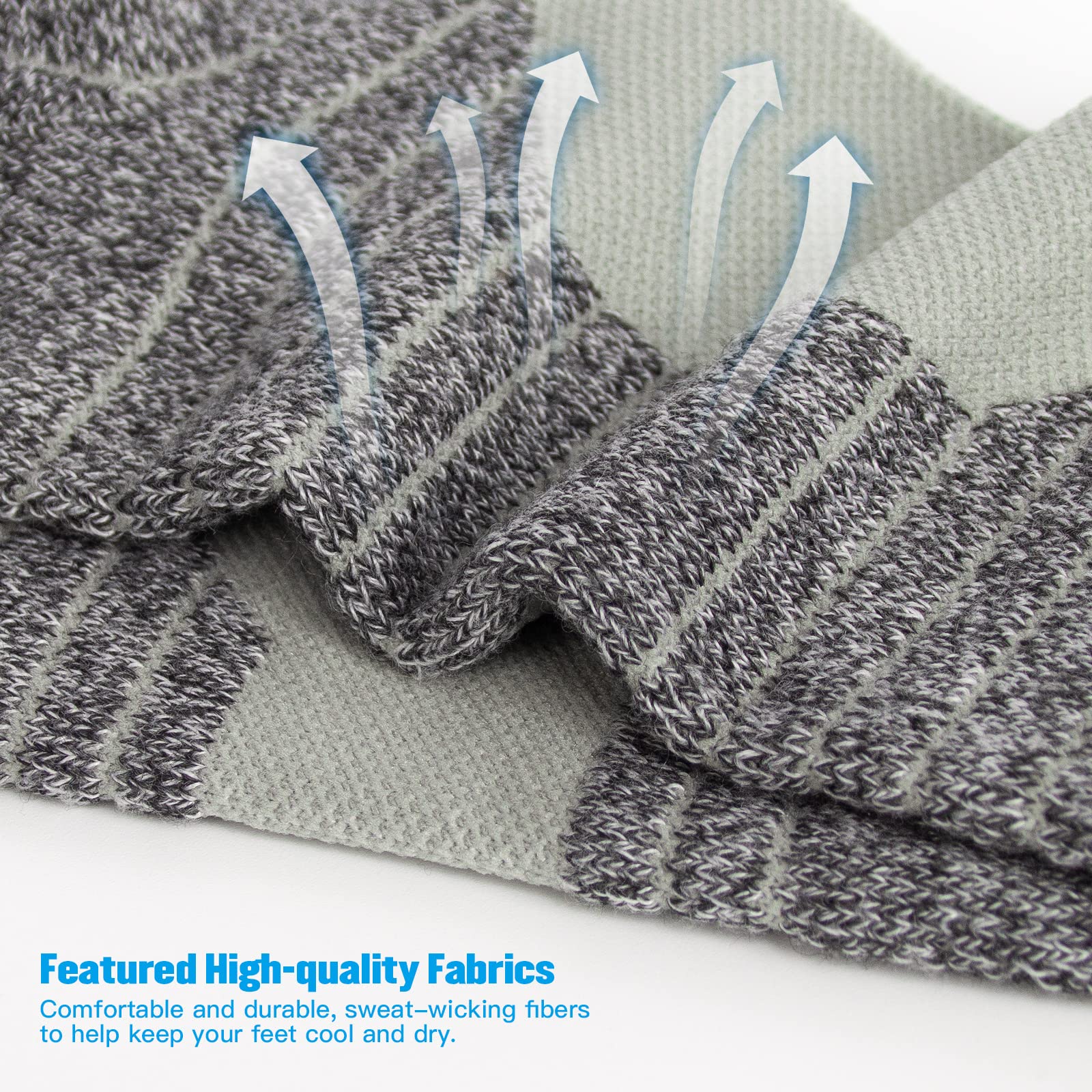 TAKIYA No Show Socks Men,Ankle Socks Men/Low Cut Socks Men/Running Socks Breathable 3Pairs mens socks