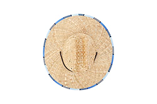 Quiksilver mens Outsider Lifeguard Beach Straw Sun Hat, Classic Blue, Large-X-Large US