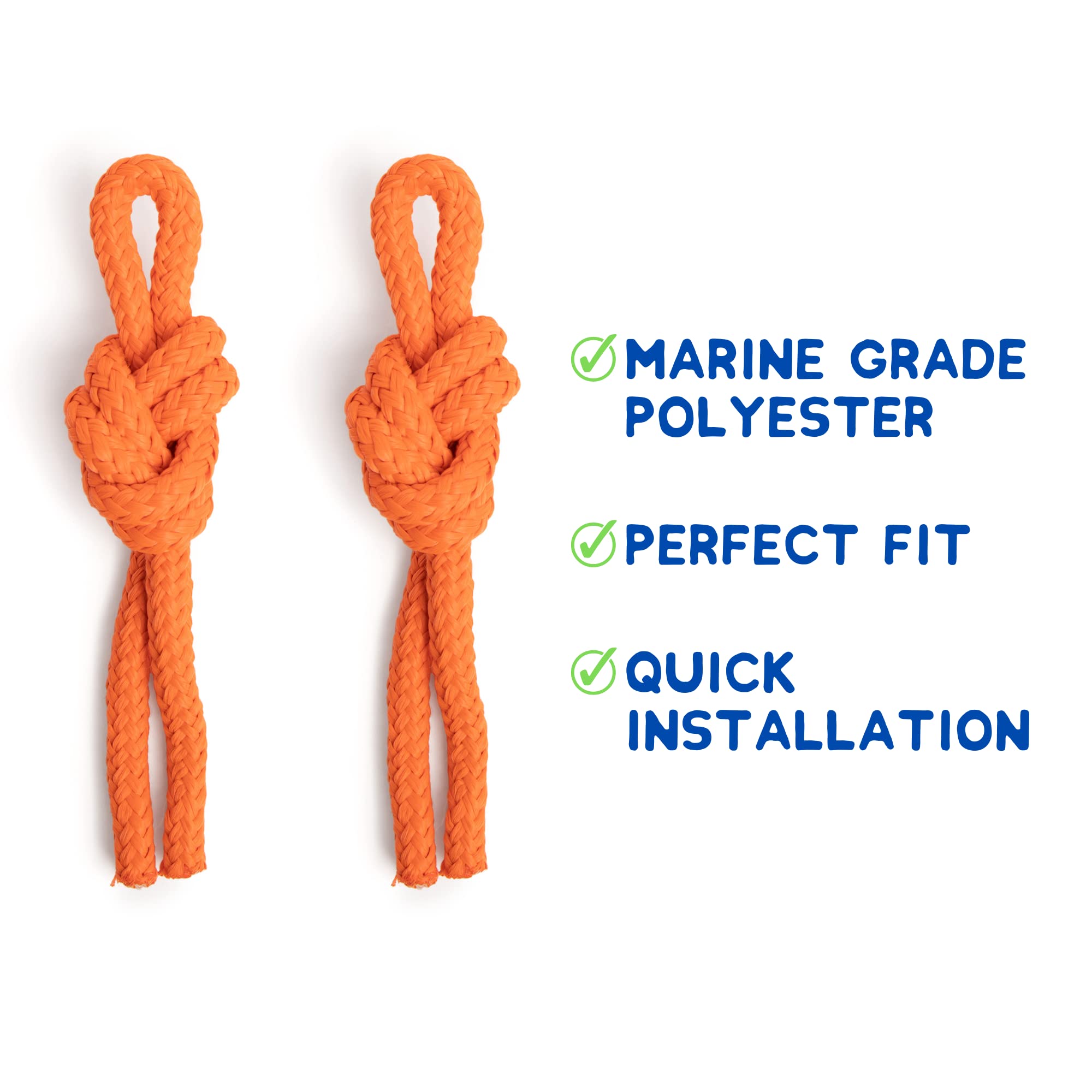 Rubber Latch Kit and Rope Handles for YETI Coolers and RTIC Coolers - Rubber Cooler Latches and Rope Handles - Rope YETI Handle and YETI Cooler Latches Replacement - YETI Latches Replacement