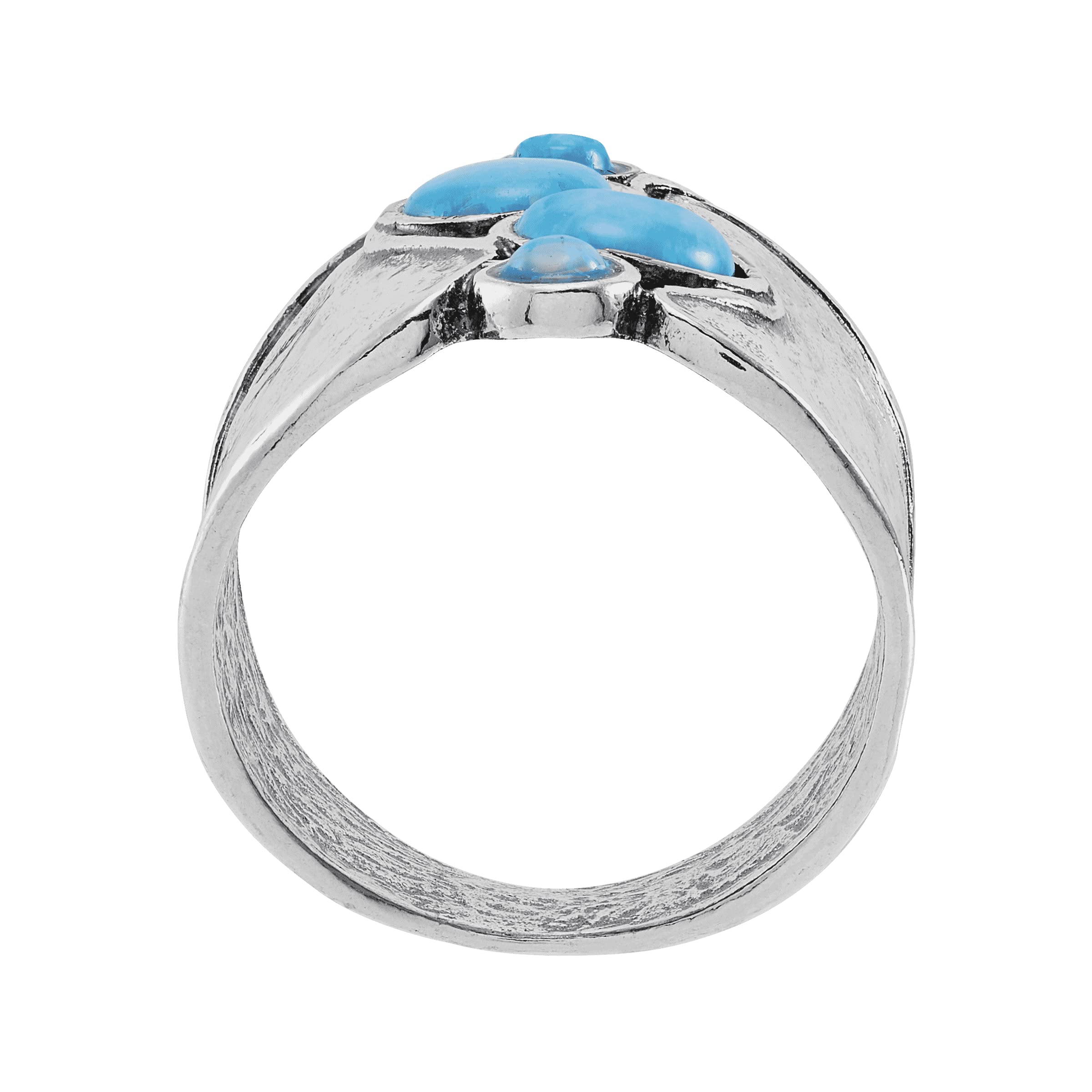Silpada 'Dreamy Waves' Opal Band Ring in Sterling Silver, Size 9, Size 9