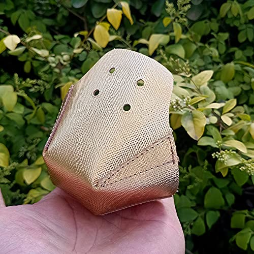 VKEDA Toe Cap Guard Protectors | Roller Skate Derby Speed 1 Pair(Golden)