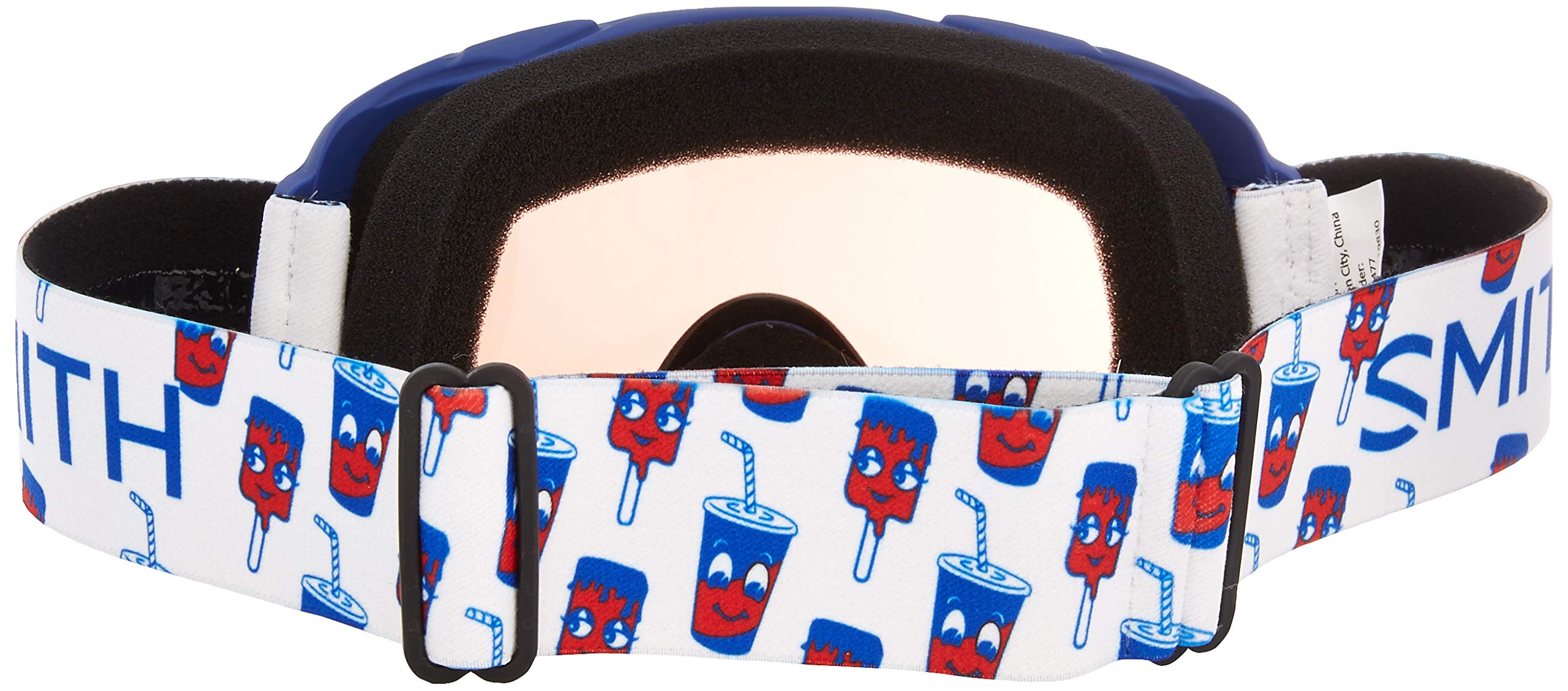 SMITH Optics Gambler Goggle (Youth Fit) Blue Showtime/Rc36/Extra Lens Not Included One Size
