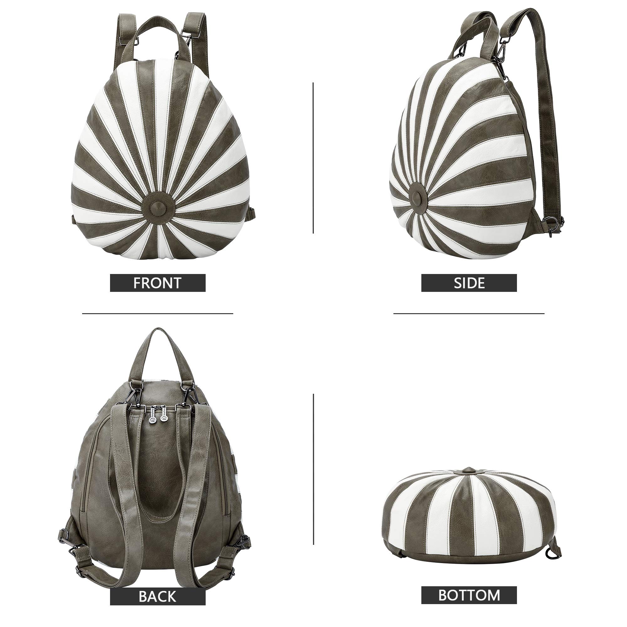 Women Backpack Purse Water resistant Nylon Anti-theft Rucksack Lightweight Shoulder Bag