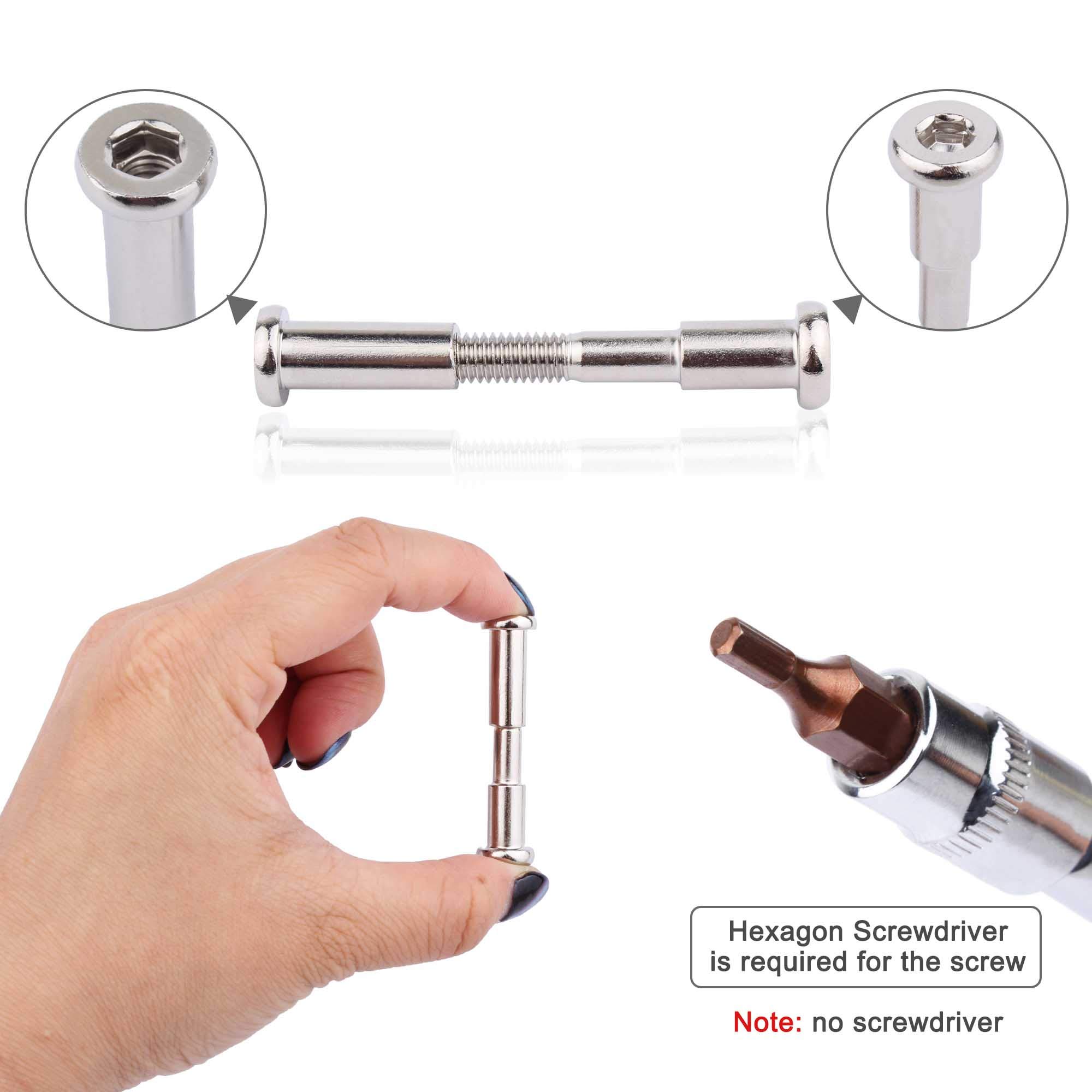 TOMALL Shaft Locking Screw Folding Place Fixed Bolt for Xiaomi Mijia M365 Electric Scooter