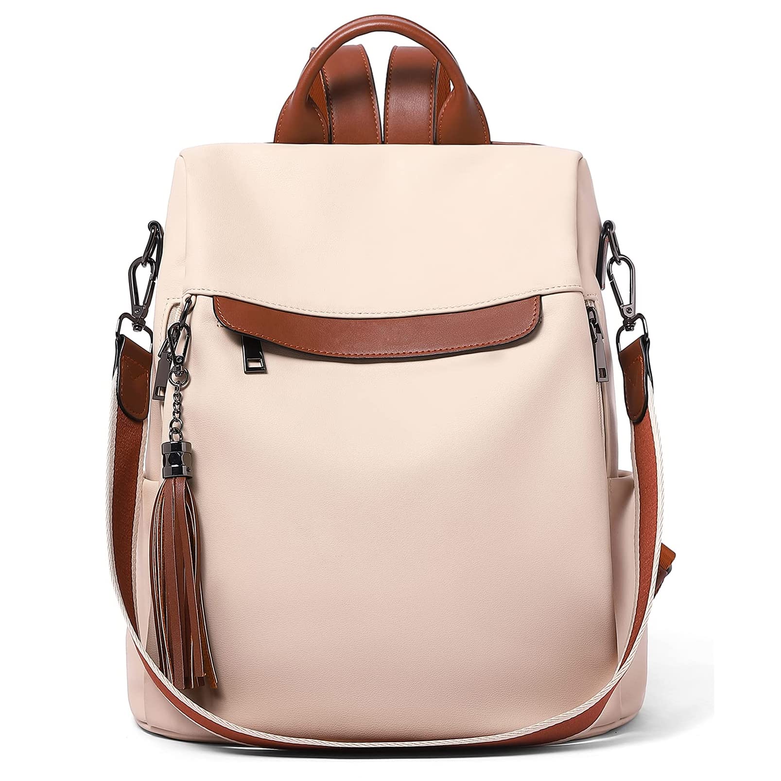 Telena Travel Backpack Purse for Women, Convertible Backpack Purse for Women, Ladies Shoulder Backpack Bags