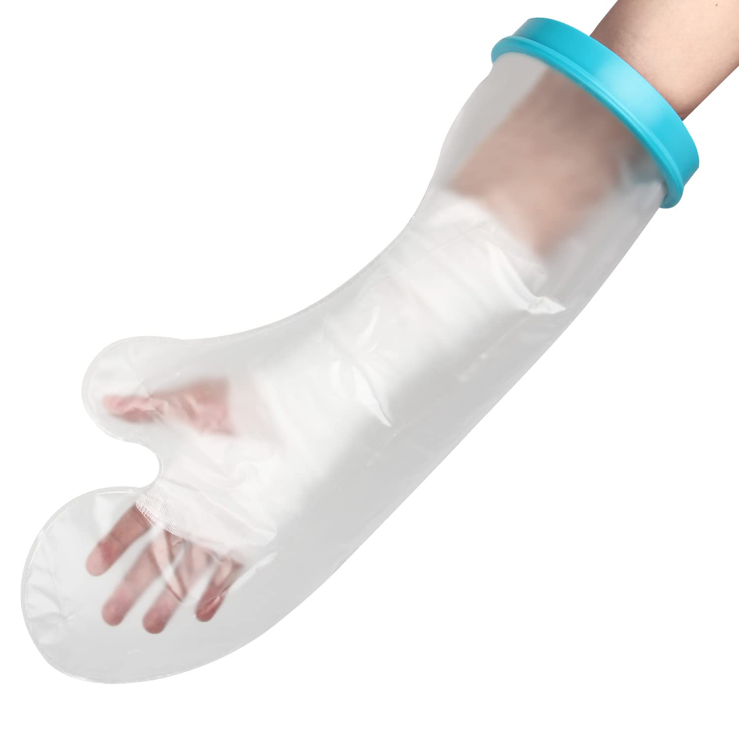 UpGoing Cast Covers for Shower Arm Adult Waterproof Arm Cast Cover Shower Protector Bag for Wound Arm, Hands, Wrists, Elbow, Finger to Keep Wounds Dry [2024 New Reusable]