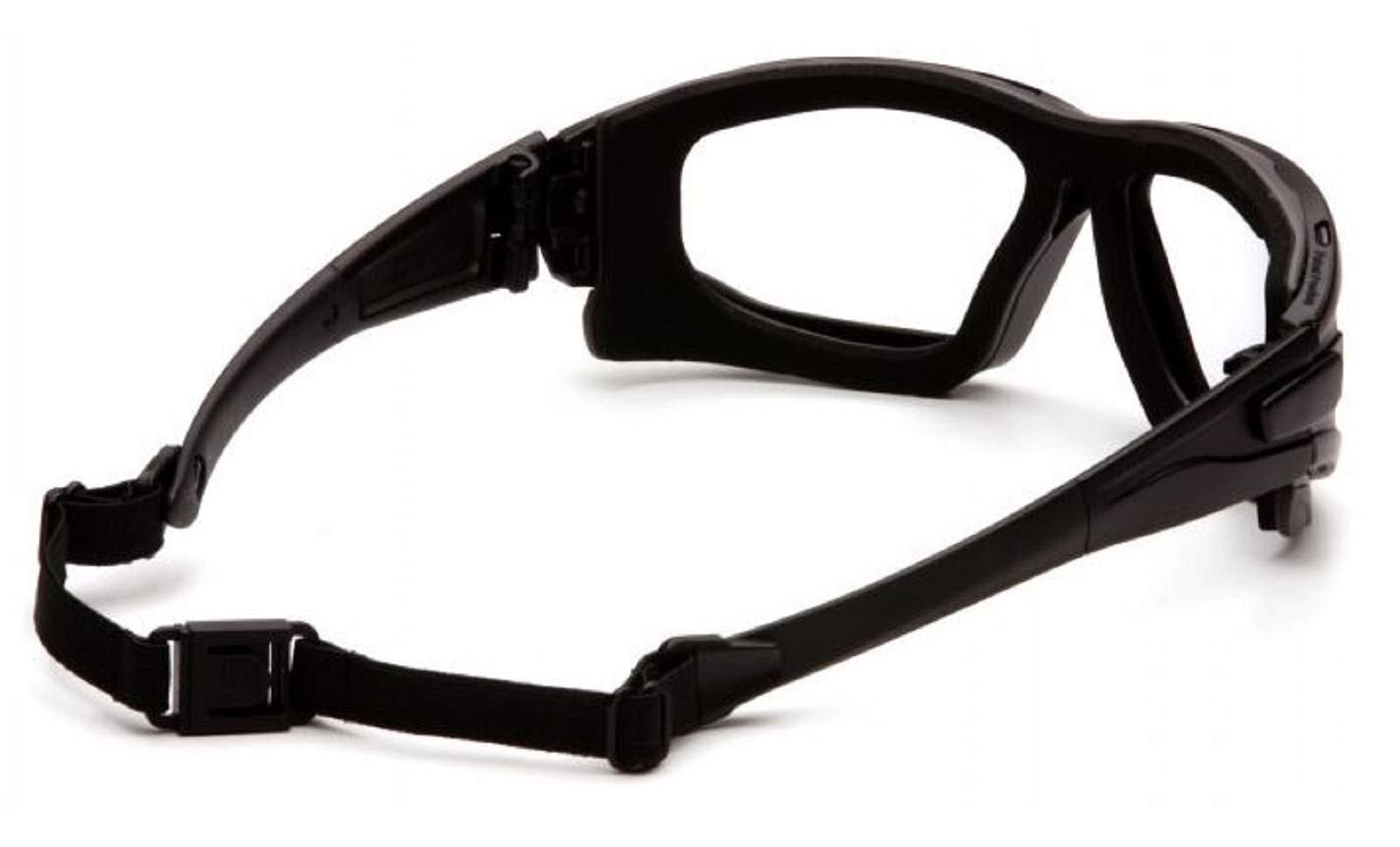 Pyramex I-Force Slim Blk Frame Clear AF Lens Sealed Eyewear