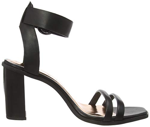 Ted Baker Women's elasana Heeled Sandal, Black, 9.5 M US