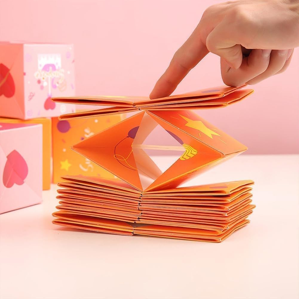 Surprise Gift Box Explosion,2023 New Christmas Surprise Exploding Gift Box, 10 PCS Pop Up Money Gift Boxes, Christmas Birthday Surprise Blast Gift Boxes