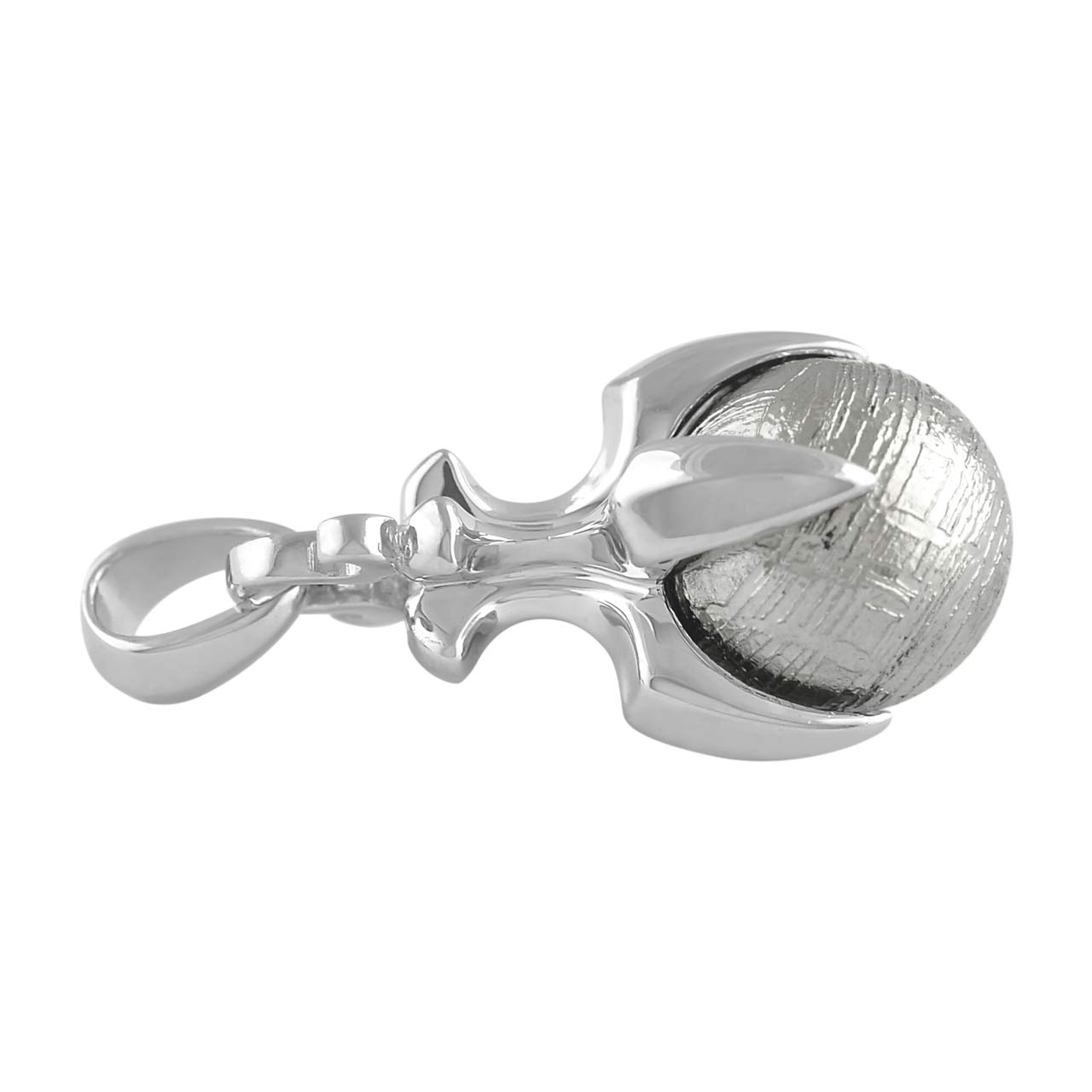 Starborn Sterling Silver Muonionalusta Meteorite Claw Pendant