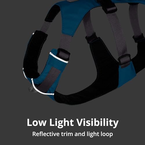 Ruffwear, Flagline Dog Harness, Lightweight and Reflective, No Pull Dog Lift Harness for Hiking, Running and Everyday Use, Red Rock, Large/X-Large