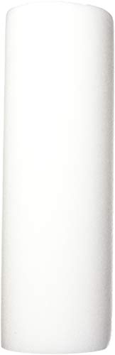 Rehabilitation Advantage HighDensity Foam Roller Fabric, White with Cover, 8" Long, 1 Count